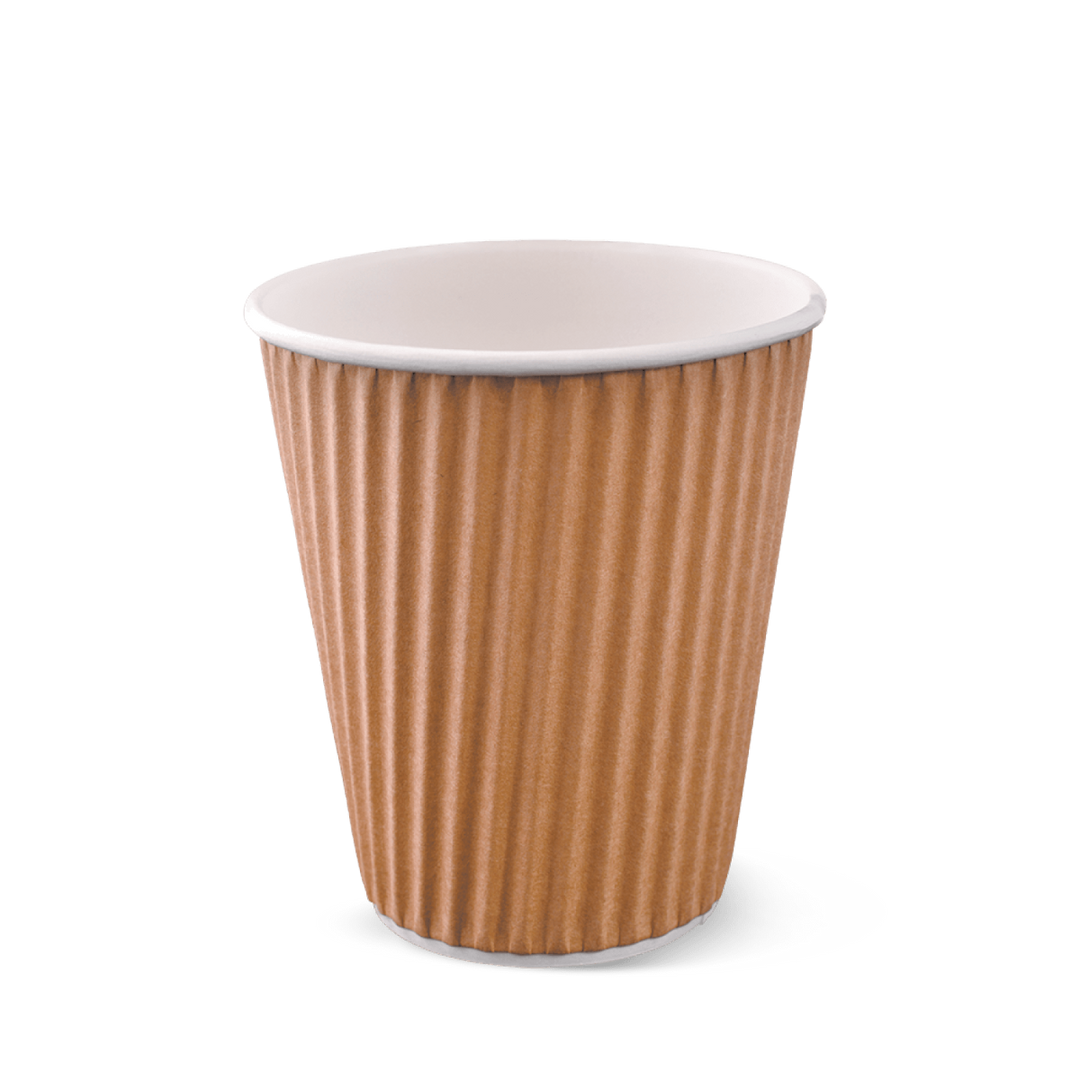 12OZ WRAP CUP-BROWN (40PCS/PKT) – CMHT Singapore